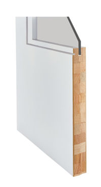 French Narrow Reed Glass Door - Pinreed Glassdoor- Trimlite