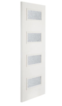 Textured Glass Rooftop Doorlite - Trimlite Solution Series