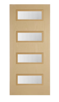 Narrow Reed Glass Doorlites | Thin Reeded Glass Inserts