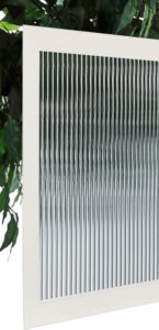 Narrow Reed Glass Doorlites | Thin Reeded Glass Inserts