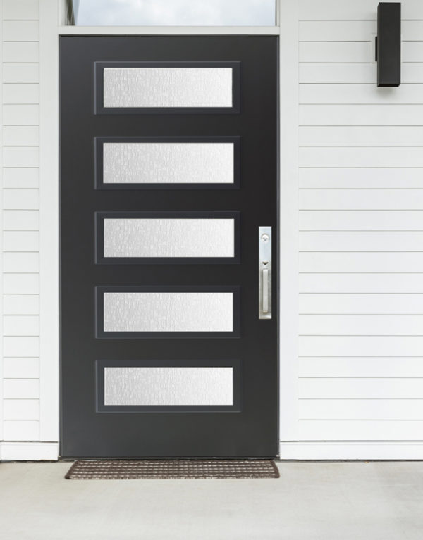 Textured Glass Rooftop Doorlite - Trimlite Solution Series