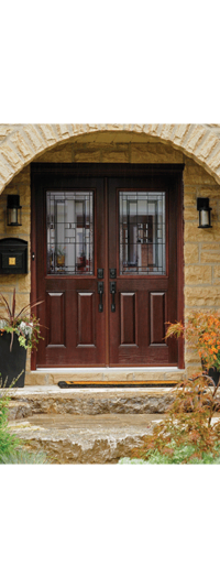 Trimlite Exterior Doors - DRG41 Wood Grain Fiberglass Door - Trimlite