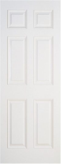 DRS60 6 Panels Smooth Skin Exterior Fiberglass Door - Smooth Skin ...