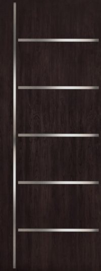 Modern Fiberglass Entry Doors - Mastergrain Door C612 - Trimlite