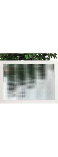 Narrow Reed Glass Doorlites | Thin Reeded Glass Inserts
