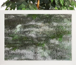 Rain Glass Front Door - Decorative Door Panel Inserts