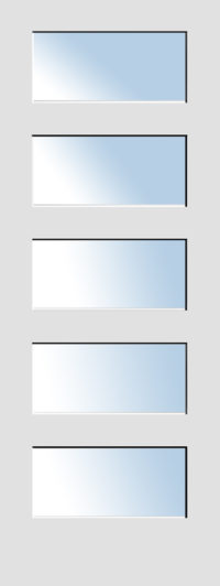 Shaker Interior Door Glass Insert- Indoor Door With Glass Panels ...