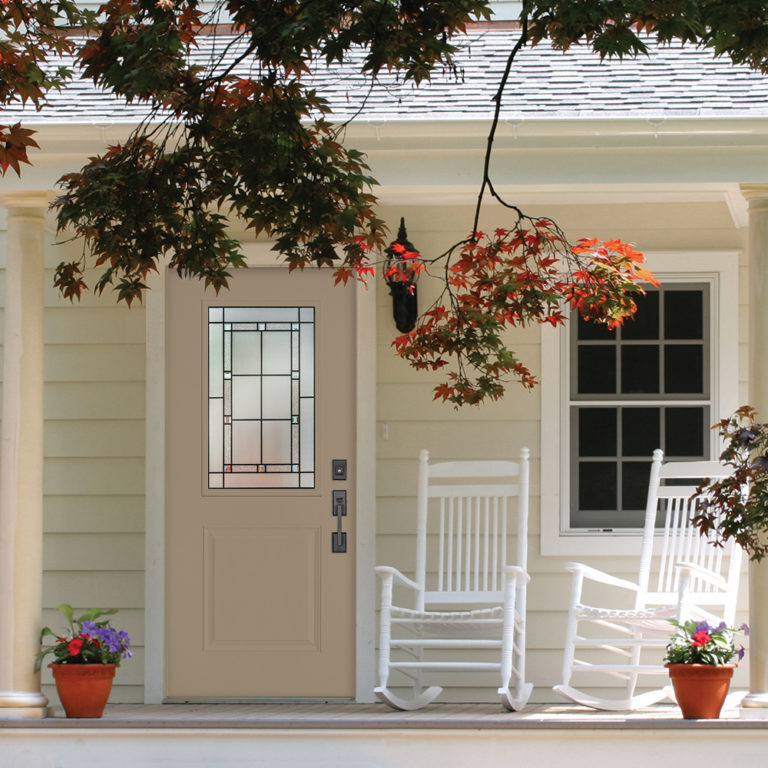 Manhattan Decorative Doorlites - Manhattan Exterior Glass Doors