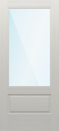 DRS1EL Brushed Smooth Skin Exterior Fiberglass Door - Trimlite