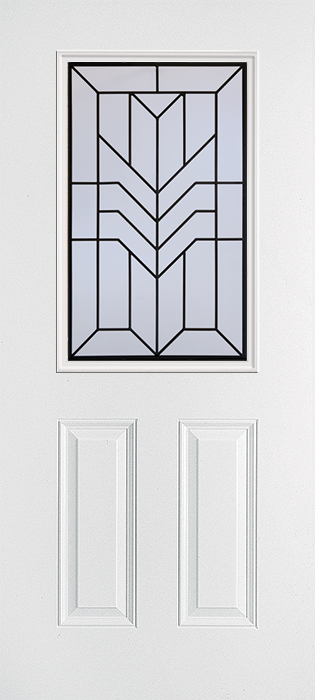 Pemberton Decorative Glass Doorlites - Pemberton Exterior Glass Doorlites
